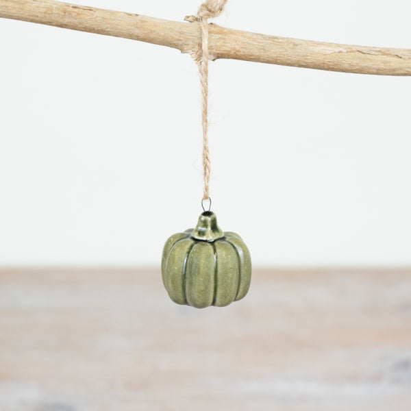 Hanging Green Pumpkin - Gracie Jaynes