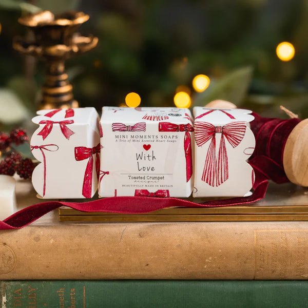Crimson Velvet Boxed Mini Soaps - Gracie Jaynes