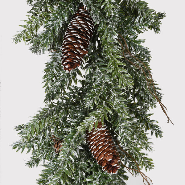 6FT Pine with Cones Garland - Gracie Jaynes