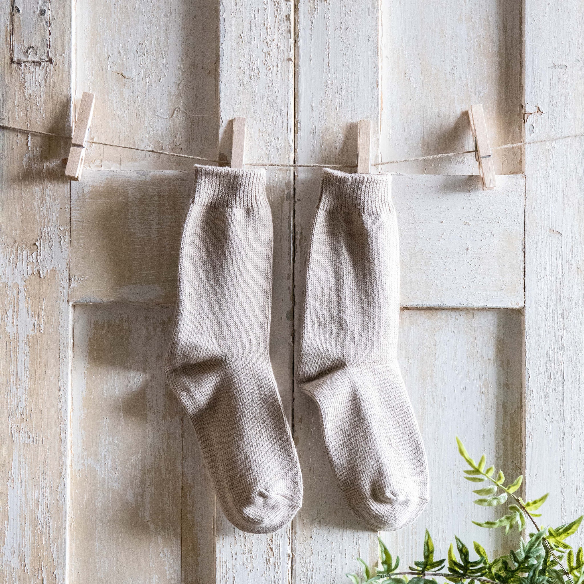 CHALK Day Sock Grey or Biscuit