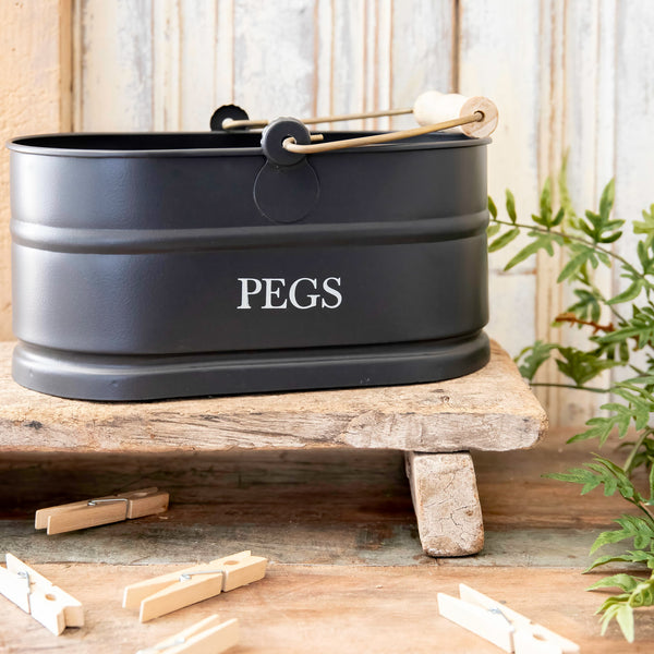 Steel Peg Bucket - Gracie Jaynes